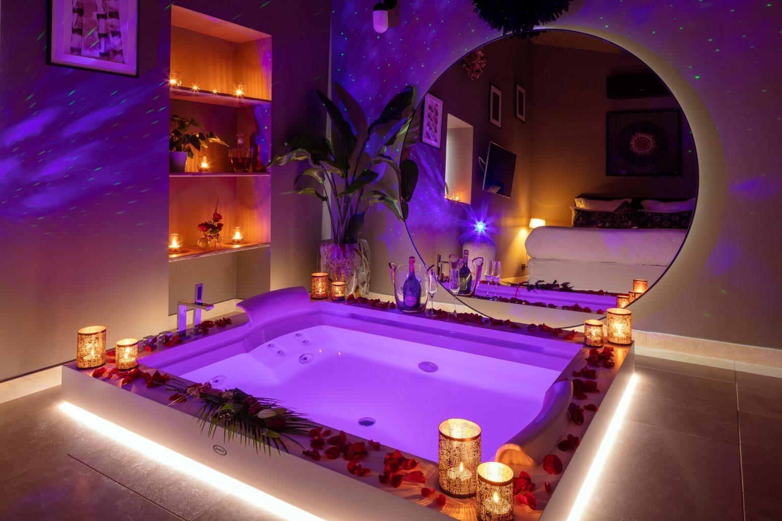 Une nuit aux Chambres romantiques avec Jaccuzzi SPA privatif sur Aix en ...